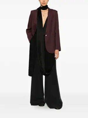 FORTE_FORTE Linen Single-breasted Jacket