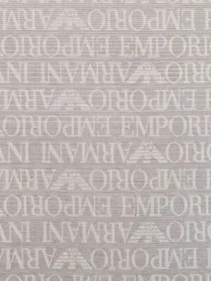 Emporio Armani Allover Logo Stole