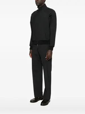 Emporio Armani Wool Blend Bomber Jacket