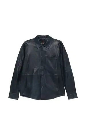 Peuterey Todd Leather Shirt Jacket