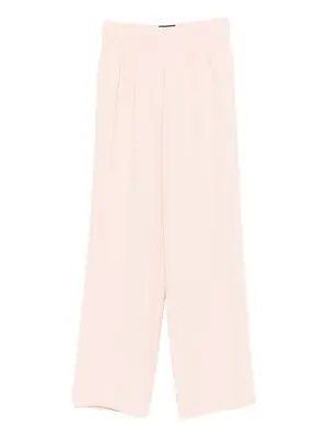 Emporio Armani Wide Leg Elasticated Trousers
