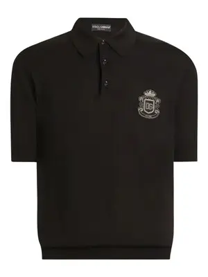 Dolce & Gabbana Short Sleeve Polos For Men
