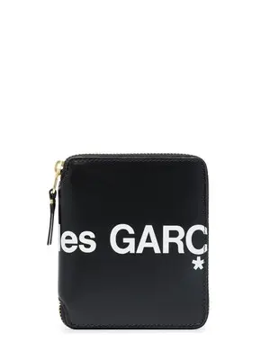 Comme Des Garcons Logo Wallets For Men