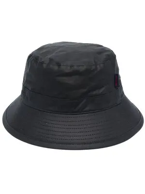 Barbour Wax Fisherman Hat - Blue