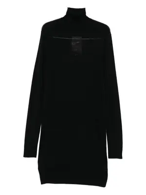 TOTEME Wool Turtle-neck Midi Dress