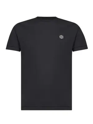 Stone Island Logo Cotton T-shirt