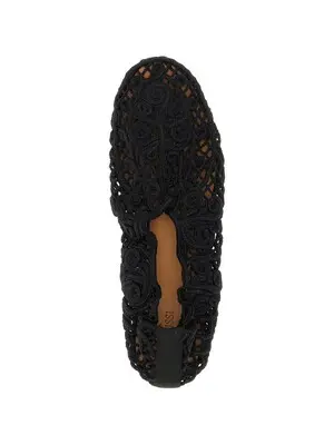 ODISSI Iris Ballet Flats - Black