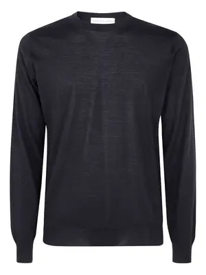 FILIPPO DE LAURENTIIS Merino Wool Crew Neck Sweater