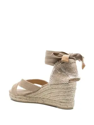 CastaÑer Bailey Wedge Espadrilles - Beige