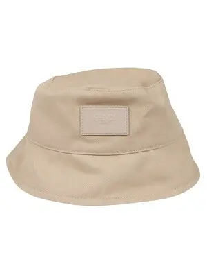 Fendi Scarf With Logo - Beige