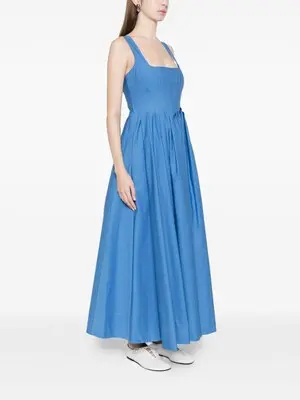 Sportmax Cotton Maxi Dress - Blue