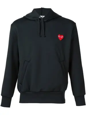 Play Comme Des Garcon Drawstring Sweatshirts Hoodies For Men