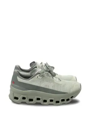 On Cloudmonster Void Sneakers With Perforated Design - Grey