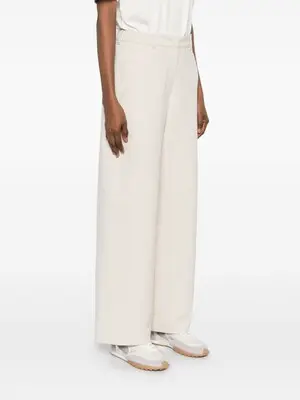 Max Mara Cotton Wide-leg Trousers