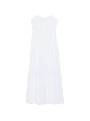 Ermanno Scervino Cotton Maxi Dress