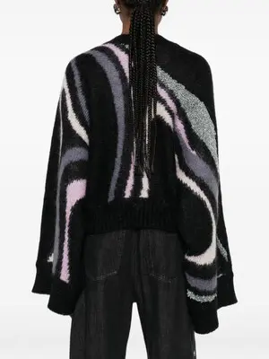 Emilio Pucci Wool Printed Pullover Sweater