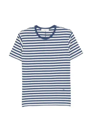 DUNST Striped Cotton T-shirt