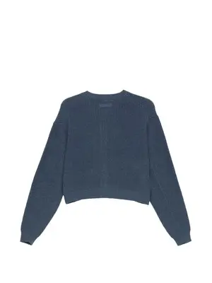 CT PLAGE Crewneck Cardigan - Blue