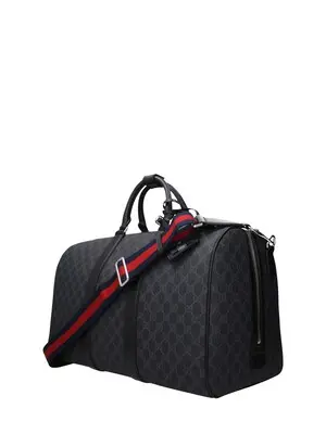 Gucci Medium Gg Patterned Duffel Bag