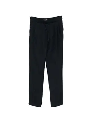 Fabiana Filippi Linen Blend Drawstring Trousers