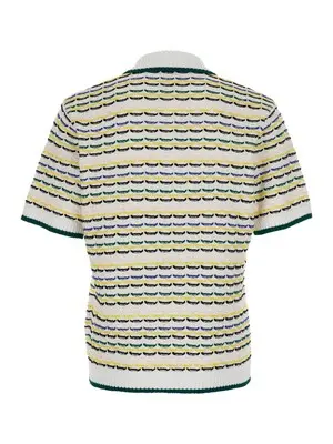 Casablanca Polo Shirt With Logo Embroidery