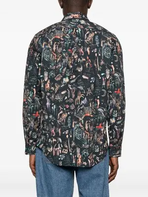 Paul Smith Printed Cotton Shirt
