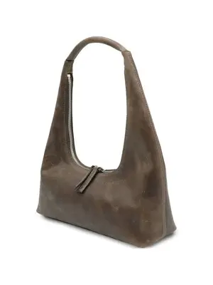 MARGESHERWOOD Leather Hobo Bag - Brown