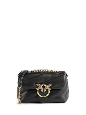 Pinko Textured Shoulder Bags