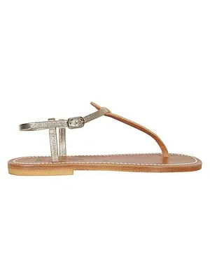 K.JACQUES Picon Leather Thong Sandals