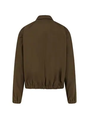 Valentino Garavani Full-zip Gabardine Jacket