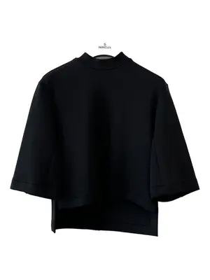 Moncler High Neck Cotton T-shirt