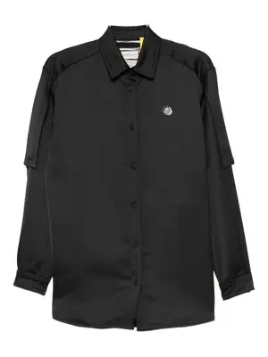 Moncler Satin Logo Shirt