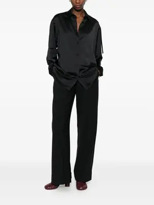 Moncler Satin Logo Shirt