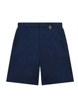 Casablanca Printed Shorts With Logo Detail