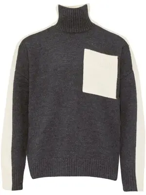 JW Anderson Half-zip High Neck Cardigan