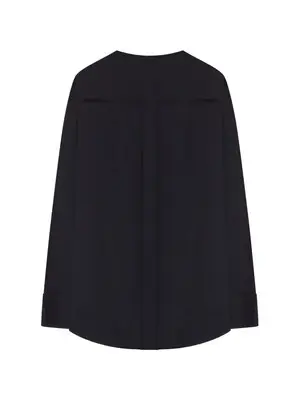TOTEME V-neck Blouse With Cuffed Long Sleeves