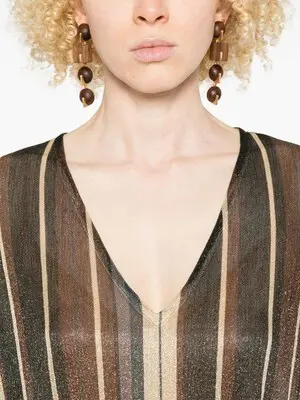SIYU Zoe Striped Kaftan Dress - Multi