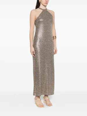 SIYU Tallis Long Dress - Brown