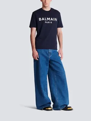 Balmain Cotton T-shirt - Blue