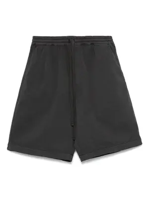 Carhartt Work In Progress Cotton Shorts With Elasticated Waistband - Grey