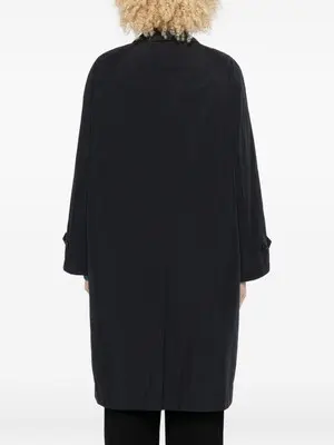 NICHOLSON & NICHOLSON Cotton Blend Coat With Button Detailing