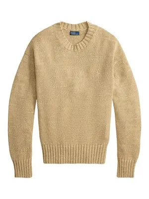 Polo Ralph Lauren Textured Logo Crewneck Sweater
