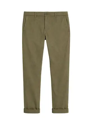 DONDUP Regular Chino Gaubert Trousers - Green