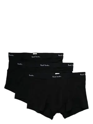 Paul Smith Ps Logo Trunk 3 Pack - Black