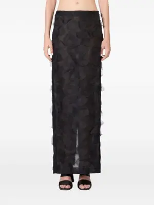 Max Mara Silk Long Skirt
