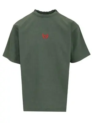 Balenciaga Laurel Classic T-shirt - Green