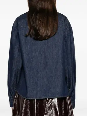 Khaite Grenon Cotton Shirt - Blue