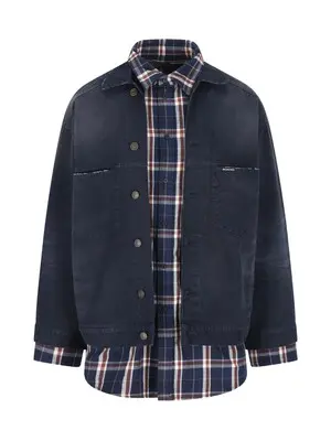Balenciaga Patch Shirt-jacket