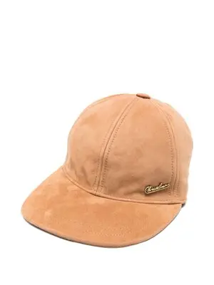 Borsalino Otis Suede Cap - Brown
