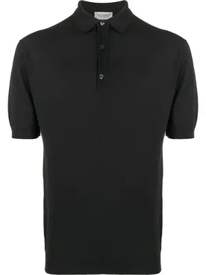 John Smedley Polo Adrian - Black